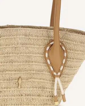 CHRISTIAN LOUBOUTIN Venus Mini Tote Bag - Beige