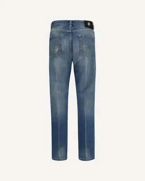 Versace Straight-leg Denim Jeans