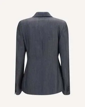 Balenciaga Double-breasted Wool Blazer