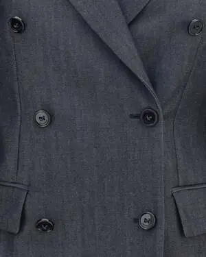 Balenciaga Double-breasted Wool Blazer