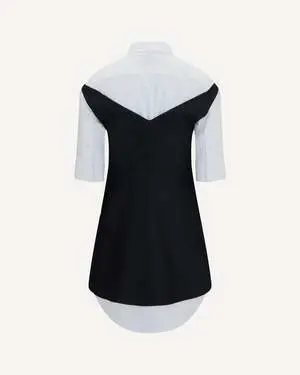 Balenciaga Hybrid Shirt Dress