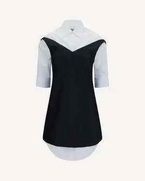 Balenciaga Hybrid Shirt Dress - Black