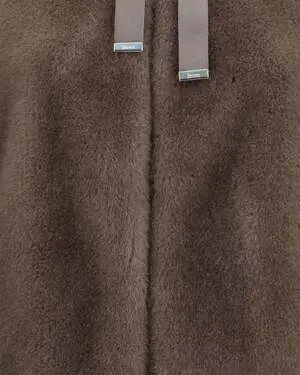 Herno Hooded Jacket In Eco-fur