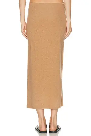 Gabriela Hearst Narayan Skirt In Brown