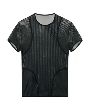 HOM Woh Personal Allure Crew Neck T-shirt - Black