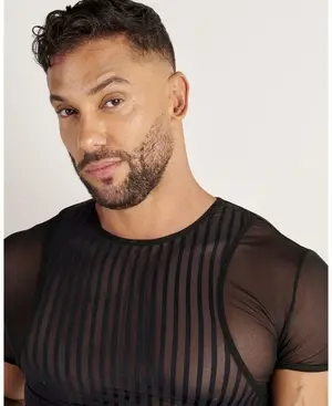 HOM Woh Personal Allure Crew Neck T-shirt - Black