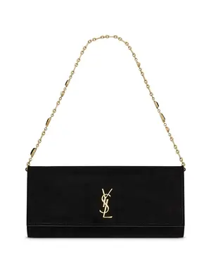 Saint Laurent Kate Clutch - Black