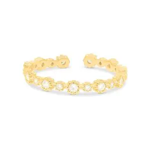 ESTERAH Daisy Eternity Ring - Gold