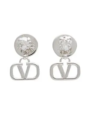 Valentino Garavani Earrings Metal - Silver