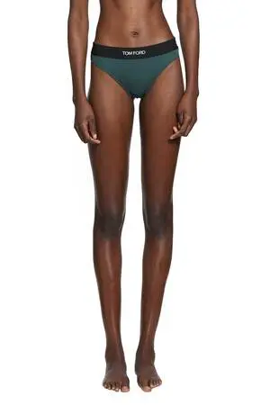 TOM FORD Modal Signature Thong - Blue
