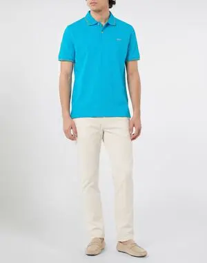 Paul & Shark Polo Shirt Size Cotton - Azure