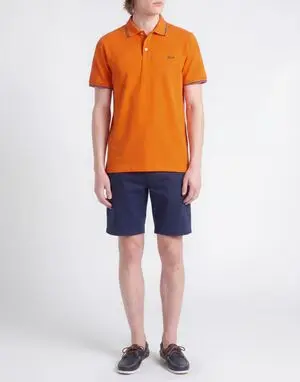 Paul & Shark Polo Shirt Size Cotton - Orange