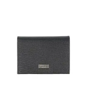 FERRAGAMO Wallet Soft Leather - Black