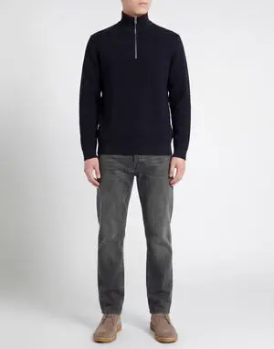 JACK & JONES Premium Sweater Size Cotton, Organic Cotton - Navy