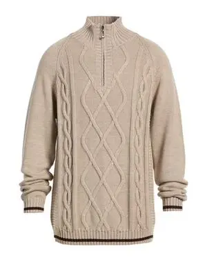 Alpha Studio Turtleneck Taupe Size Wool