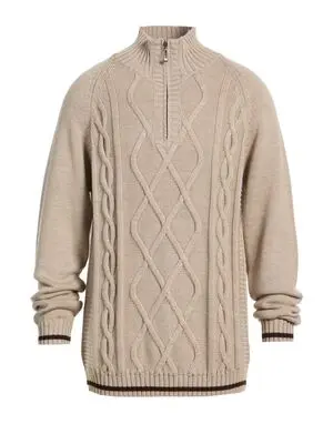 Alpha Studio Turtleneck Taupe Size Wool