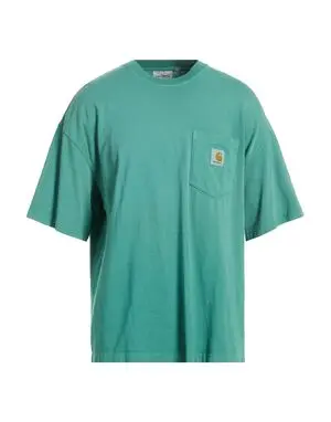 Carhartt Work In Progress T-shirt Size Cotton - Turquoise