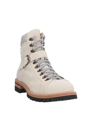 Eleventy Ankle Boots Light Size Leather - Grey