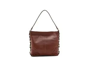 THE FRYE COMPANY Grace Small Hobo Shoulder Handbags Cognac - Tan