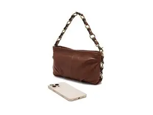 THE FRYE COMPANY Grace Convertible Bag Cross Body Handbags Cognac