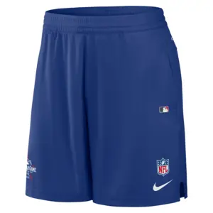 Nike 2026 All-star Game Authentic Collection Coach Dri-fit Mlb Shorts - Blue