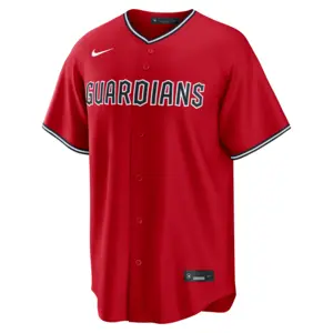 Nike Travis Bazzana Cleveland Guardians Mlb Replica Jersey - Red