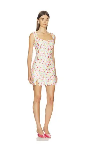 CURAAE BY ELLIATT Embellished Mini Dress With Slit
