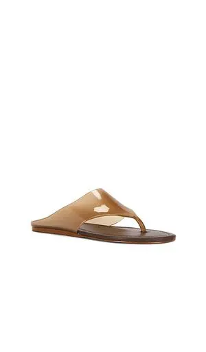 Farm Rio Jelly Thong Flat Sandal In Brown