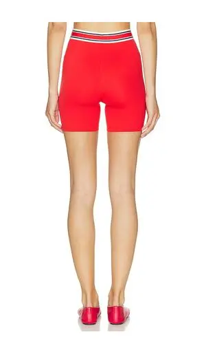 P.E Nation Avant 5 Inch Bike Short In Red
