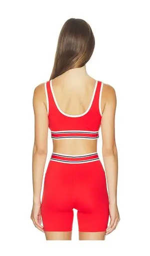 P.E Nation Pursuit Sports Bra In Red