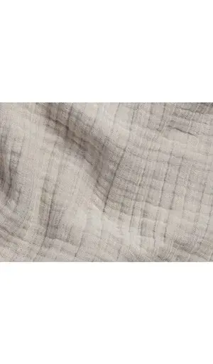 PARACHUTE Cloud Linen Gauze Throw In Cream