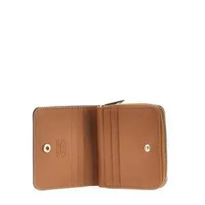 TOD'S Leather Small Bi-fold Wallet