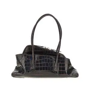 Attico Croco-print Leather Small La Passeggiata Bag