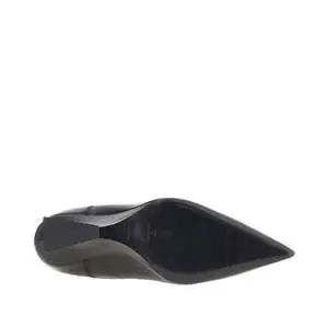Attico Cheope Leather Ankle Boots - Black