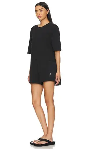 Free People X Hot Shot Tee Romper In