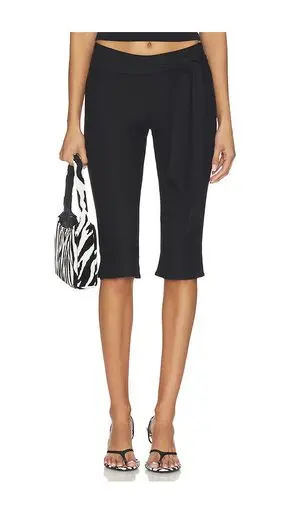 TIGER MIST Capri Pants With Tie Waist