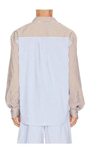 KROST Long Striped Shirt In . Also
