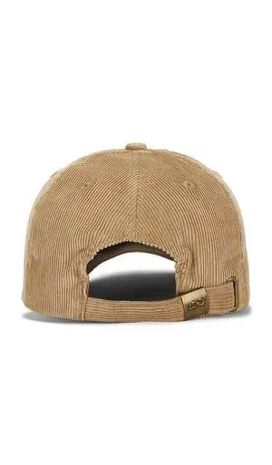 LEND I Think About Is Golf" Corduroy Baseball Cap - Beige