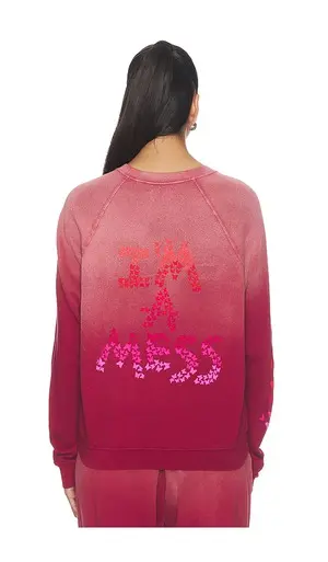 Lauren Moshi Anela Crewneck Raglan Pullover