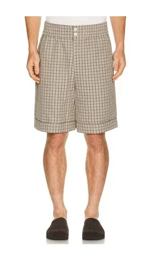 KROST Plaid Seersucker Shorts