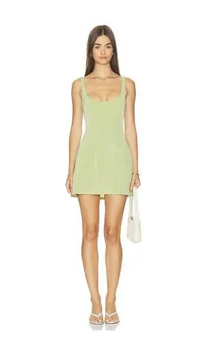 MIRROR PALAIS Lady Di A-line Dress - Sage