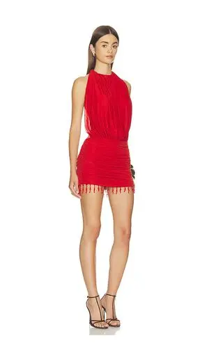 MIRROR PALAIS La Piscine Mini Dress - Red
