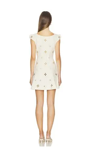 MIRROR PALAIS Maria Micro Dress - White