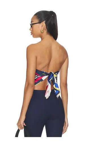SEROYA Hark Satin Top - Multi