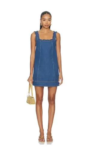 Tularosa Oaklynn Denim Mini Dress - Blue