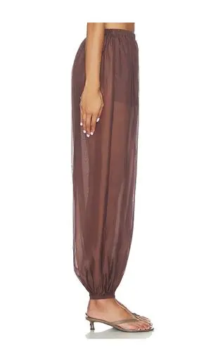 EAVES Kai Balloon Pant - Brown