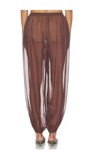 EAVES Kai Balloon Pant - Brown
