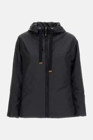 Max Mara Max Mara The Cube Hooded Jacket With Cameluxe Padding Nero