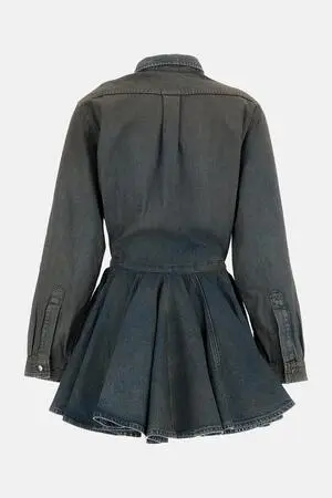 HAIKURE Shila Ziggy Mini Dress - Blu