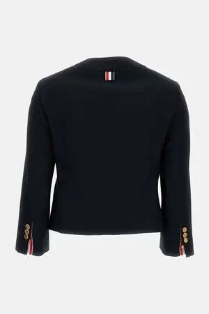 Thom Browne V-neck Cardigan Jacket